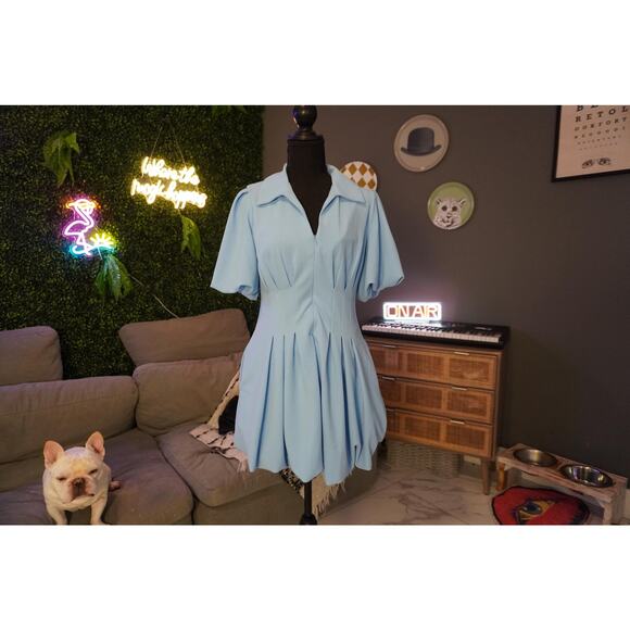 Tops | Vintage Light Blue Bubble Dress | Poshmark